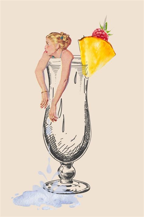 Green Vintage Cocktail Bar Cart Poster Print Artofit