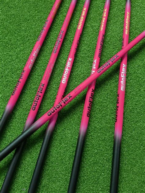 골프 드라이버 샤프트 흑연 클럽 샤프트 팁 0 335 핑크 오토플렉스 Sf405 또는 Sf505 또는 Sf505x 또는 Sf505xx 2023 신규 골프