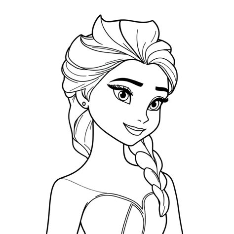 Gratis Frozen Winter Personages Disney Sprookjes Kleurplaat Kleurplaat