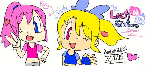 Rika And Lyloo In The Lasti Sisters Show By Pokegirlrules On Deviantart