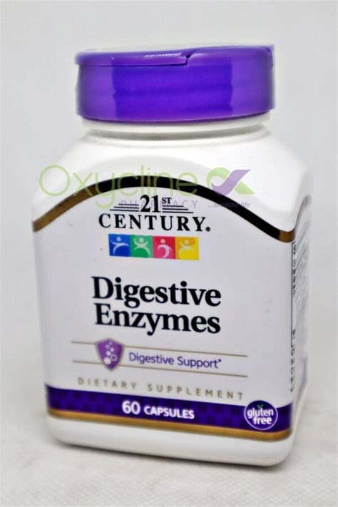 21st Century Digestive Enzymes X60 Caps Oxycline Pharmacy