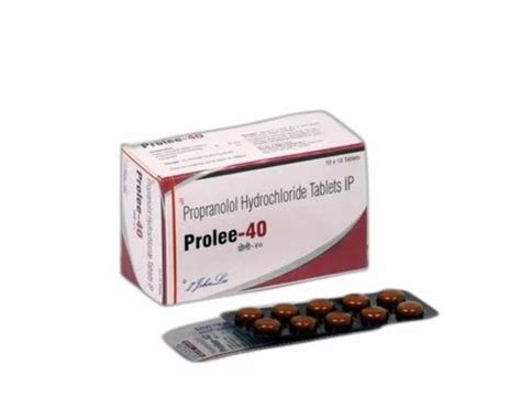 Inderal 40 Mg Tablet At ₹ 35stripe In Surat Id 2850552615912