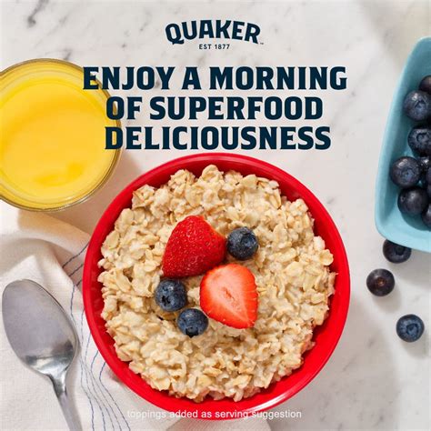Quaker Protein Instant Oatmeal Banana Nut 129 Oz 6 Count Pack Of