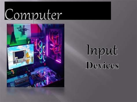 Input Output Devicespptpptx
