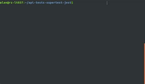 Github Schveitzer Api Tests Supertest Jest