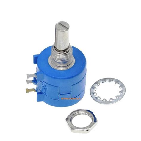 K Precision Multi Turn Potentiometer Resistance Adjustable S L Duinolk The