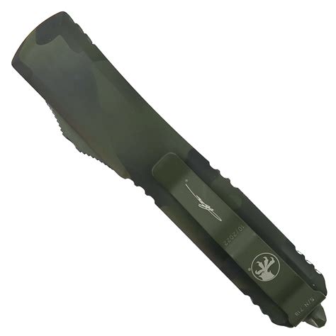 Microtech Signature Series Olive Camo Ultratech Otf Auto Knife Part