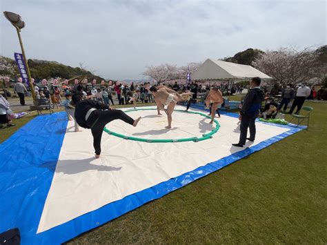 竹原高校相撲部💪🔥 On Twitter バンブー桜フェスで相撲体験を行いました‼️ 沢山の子ども達が来てくれました みんなとても上手で