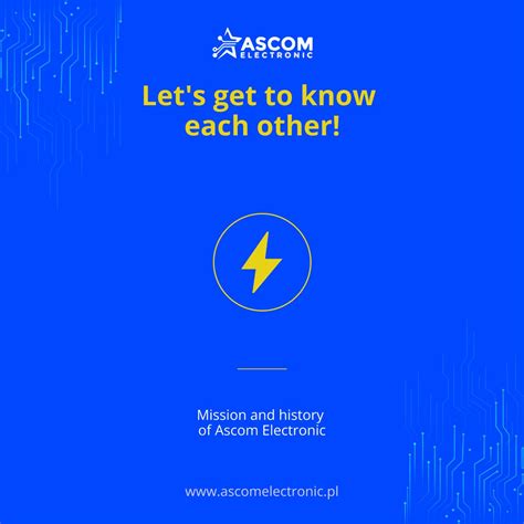 Ascom Electronic On Linkedin Hi We Would Like To Share With You Our History And Mission Of Ascom…
