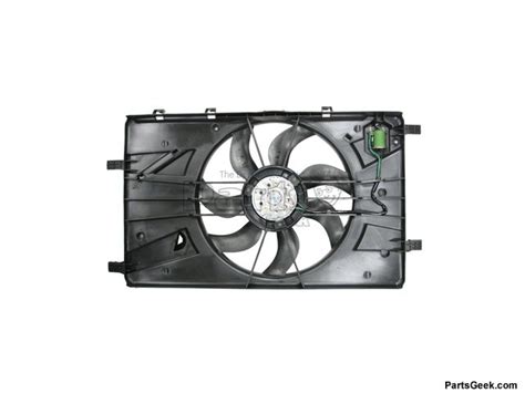 Chevrolet Cruze Radiator Fan Cooling System Replacement Action Crash Tyc Autopart Premium
