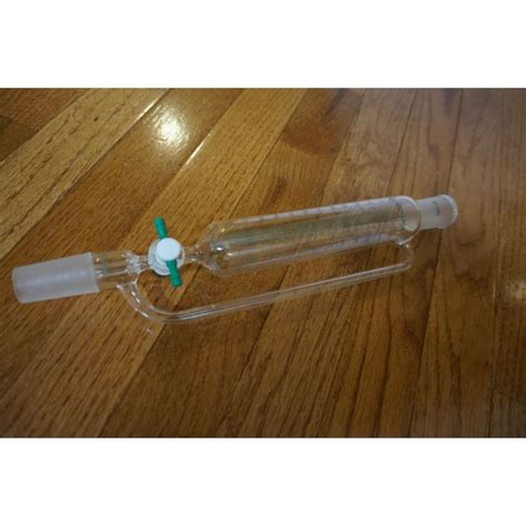 Chemglass Glass Addition Funnel Pressure Equalizing 125 Ml 24 40 Graduated
