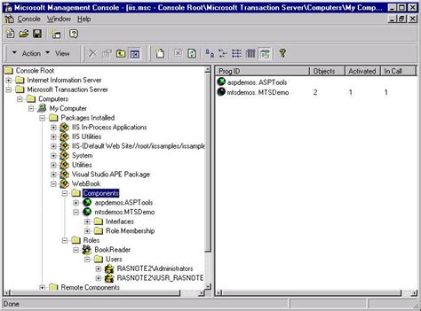 microsoft transaction server with vfp