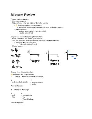 AP Physics Algebra Based Notes Studocu