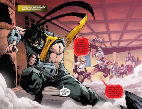 Read Online Mortal Kombat X I Comic Issue 31