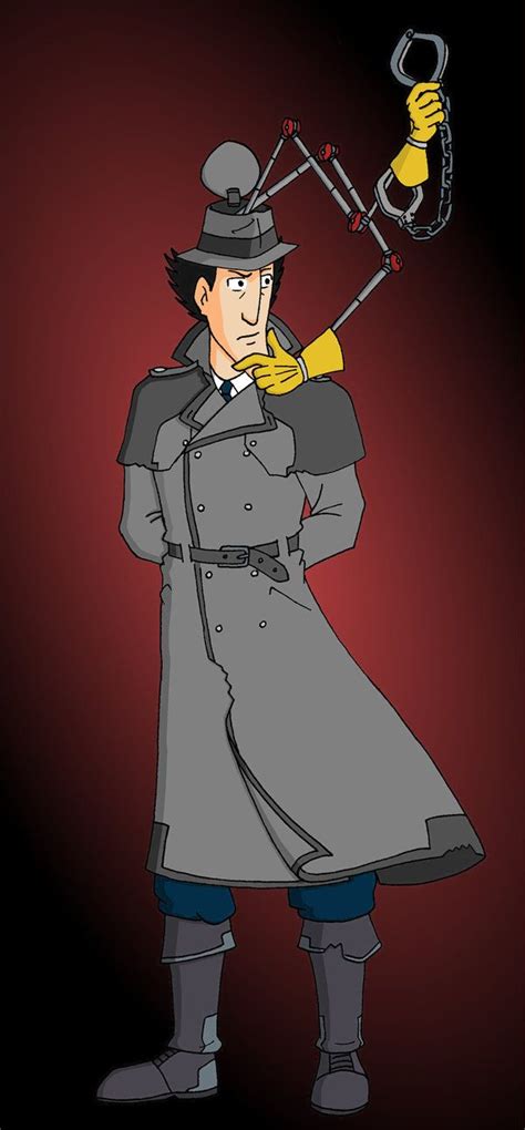 Inspector Gadget M A D World Concept Anime Çizgiler