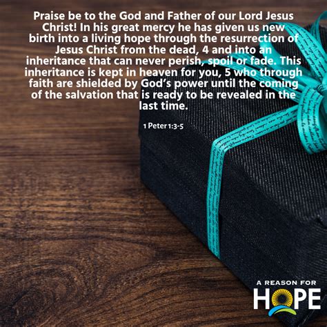 1 Peter 13 5 — A Reason For Hope With Don Patterson
