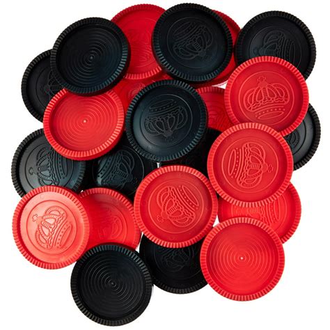 Checkers Game Pieces
