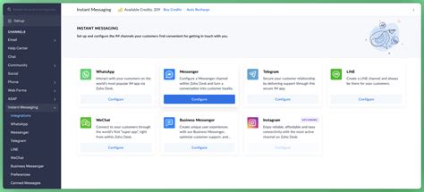 integrating facebook messenger with zoho desk