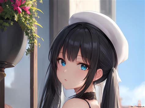 Hot Fantasy Anime Witch Mona Genshin Impact Hd Wallpaper Download