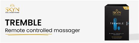 Skyn Tremble Personal Massager Remote Controlled Bullet