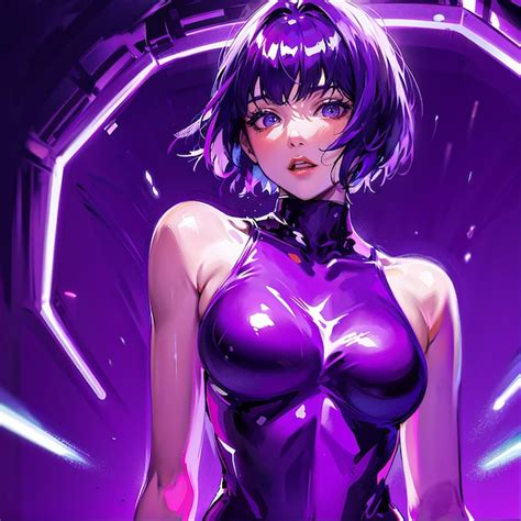 Premium Photo Cute Kawai Beautiful Girl Anime Futuretech
