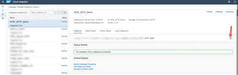 Sap Btp Integration Suite Integration Flow From Successfactors To A