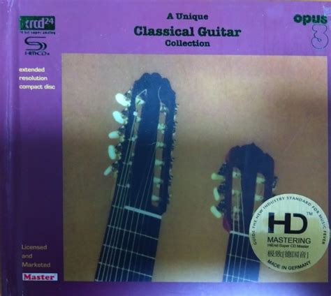 A Unique Classical Guitar Collection 興趣及遊戲 音樂、樂器 And 配件 音樂與媒體 Cd 及