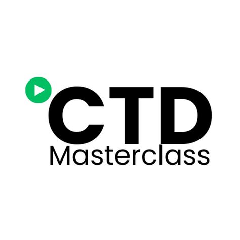 Ctd Masterclass Youtube