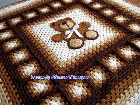 Love Crochet Teddy Bear Blanket 39 By 39 Crochet Teddy Crochet