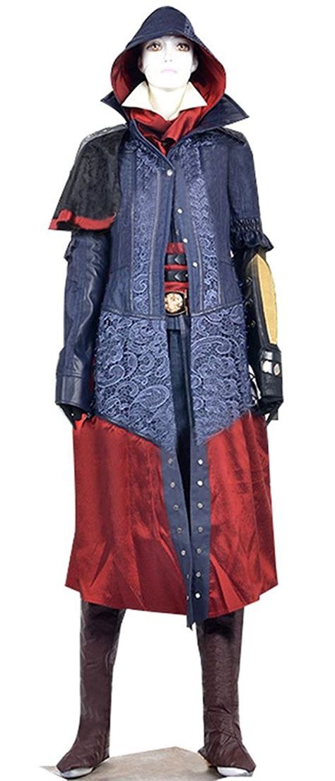 Womens Assassins Creed Syndicate Evie Frye Full Cosplay Costume Set