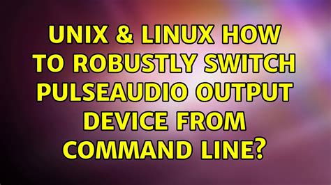 Pulseaudio Command Line Seohhseotd