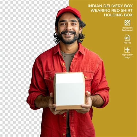 Indian Delivery Boy Psd High Quality Free Psd Templates For Download