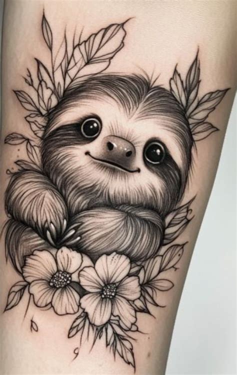 Best 12 A Sloth Tattoo Artofit