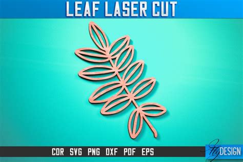 Leaf Laser Cut Nature Laser Design Flower Leaf 2712010