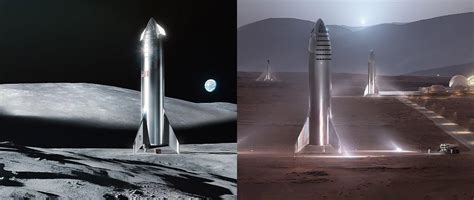 Spacexs Elon Musk Says Landing Starship On The Moon Could Be Easier