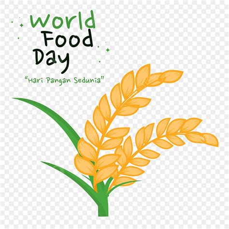 World Plant Day Vector Hd PNG Images World Food Day Or Hari Pangan