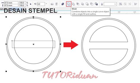 Cara Mudah Membuat Stempel Di Coreldraw TUTORiduan