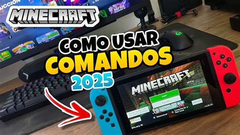 👉 Como Usar Comandos En Minecraft En Nintendo Switch 🔥 Youtube