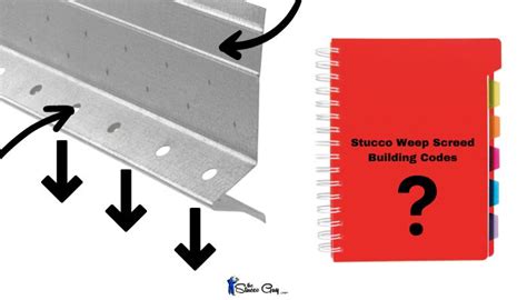 Stucco Weep Screed Codes Explained In Detail