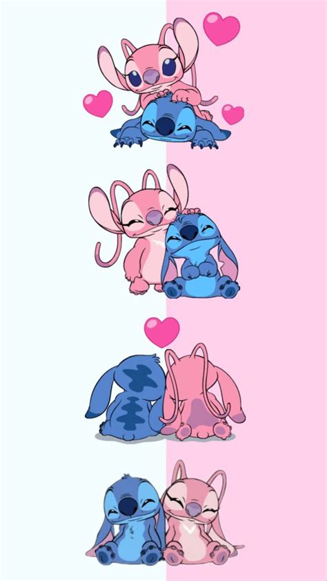 Angel And Stitch Wallpaper Em 2022 Imagem De Fundo Para Iphone Faça Você Mesmo Papel De Parede