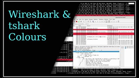 wireshark and tshark colours youtube