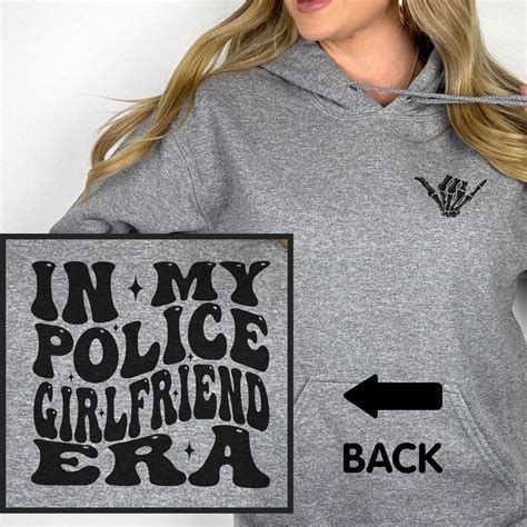 Police Girlfriend Shirt Police Girlfriend Era Crewneck Sweatshirt