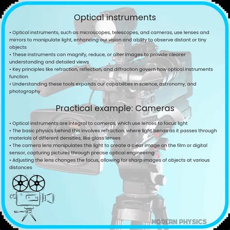 Optical Instruments Precision Clarity And Design In Geometrical Optics
