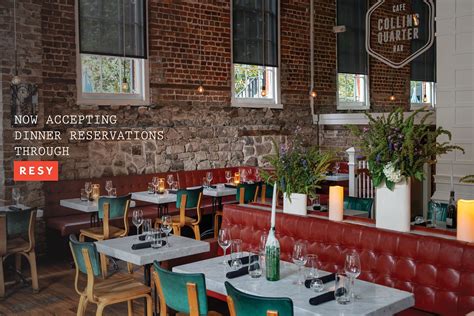 The Collins Quarter Exciting News You Can Now Make Reservations With