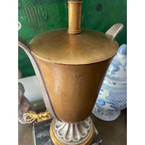 Late 20th Century Frederick Cooper Art Deco Lamp Chairish