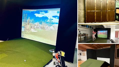 This Folding Golf Simulator Bay Is Absolutely Amazing