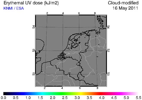Temis Daily Erythemal Uv Dose From Satellite