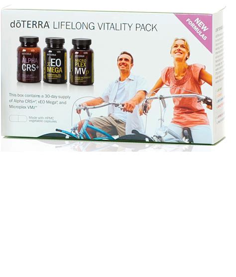 Dōterra Lifelong Vitality Pack® Blue Dot Oils Doterra
