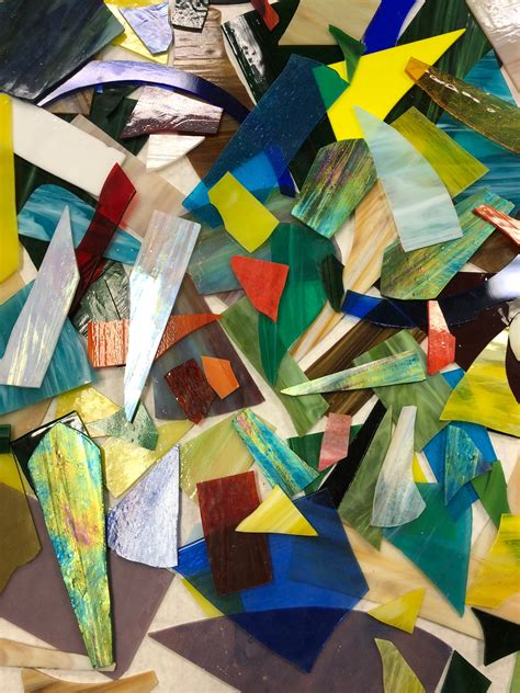 Stained Glass 10 Lbs Scrap Glass Variety Pack Mosaic Glass Etsy