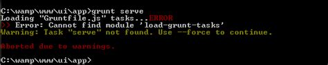 Nodejs Error Cannot Find Module Load Grunt Tasks Stack Overflow